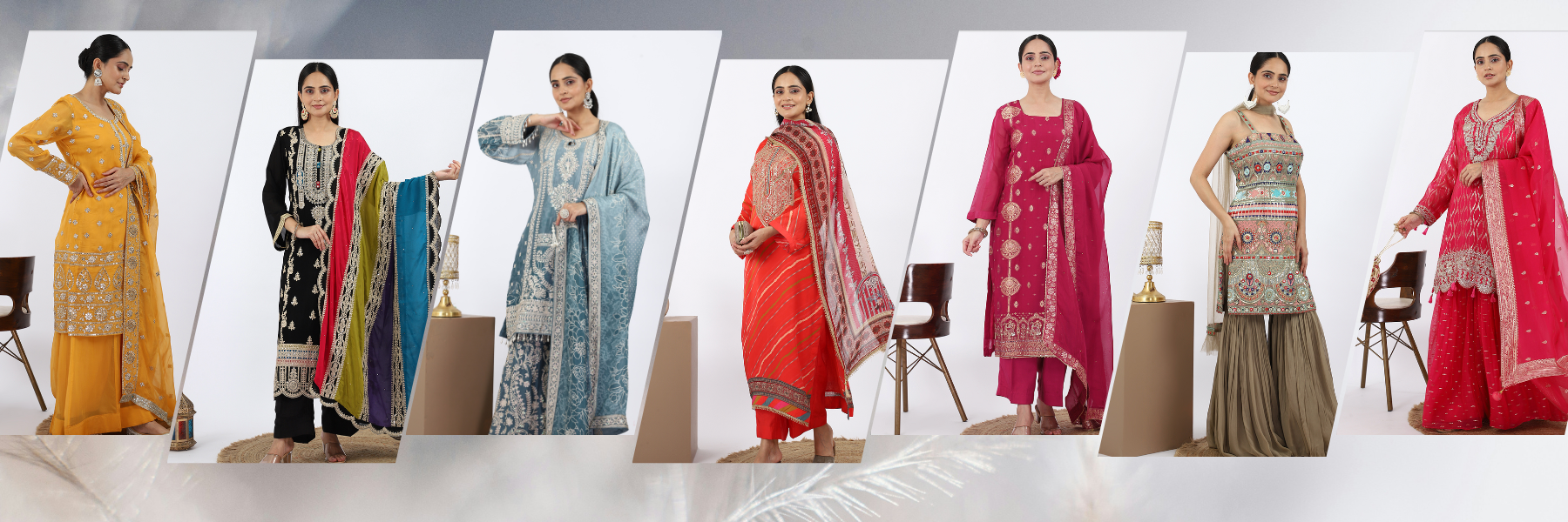 Buy Women’s Suits Online – Stylish Ethnic & Formal Wear – Queenz closet